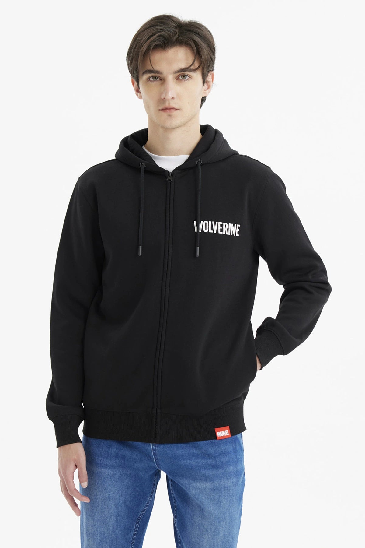 Polerón negro estampado Wolverine hombre | Fashion's Park Chile ...