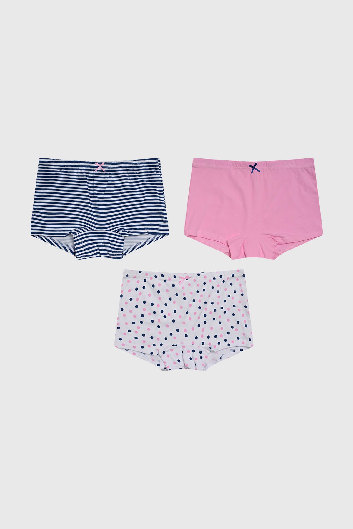 Calzón corto rosado estampado niña | Fashion's Park Chile – Fashion´s Park