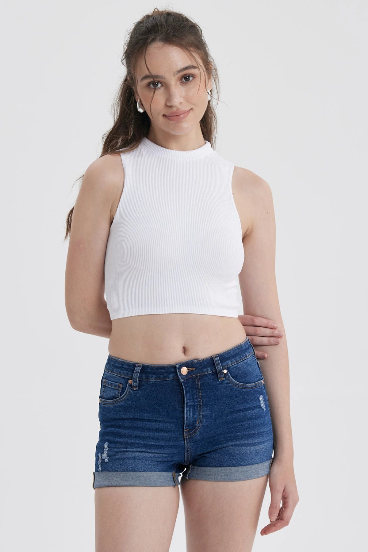 Peto blanco liso mujer | Fashion’s Park Chile – Fashion´s Park